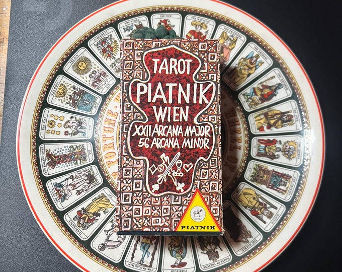 Vintage Piatnik Wien Tarot Card (1974) by Rudolph Pointer (made in ...