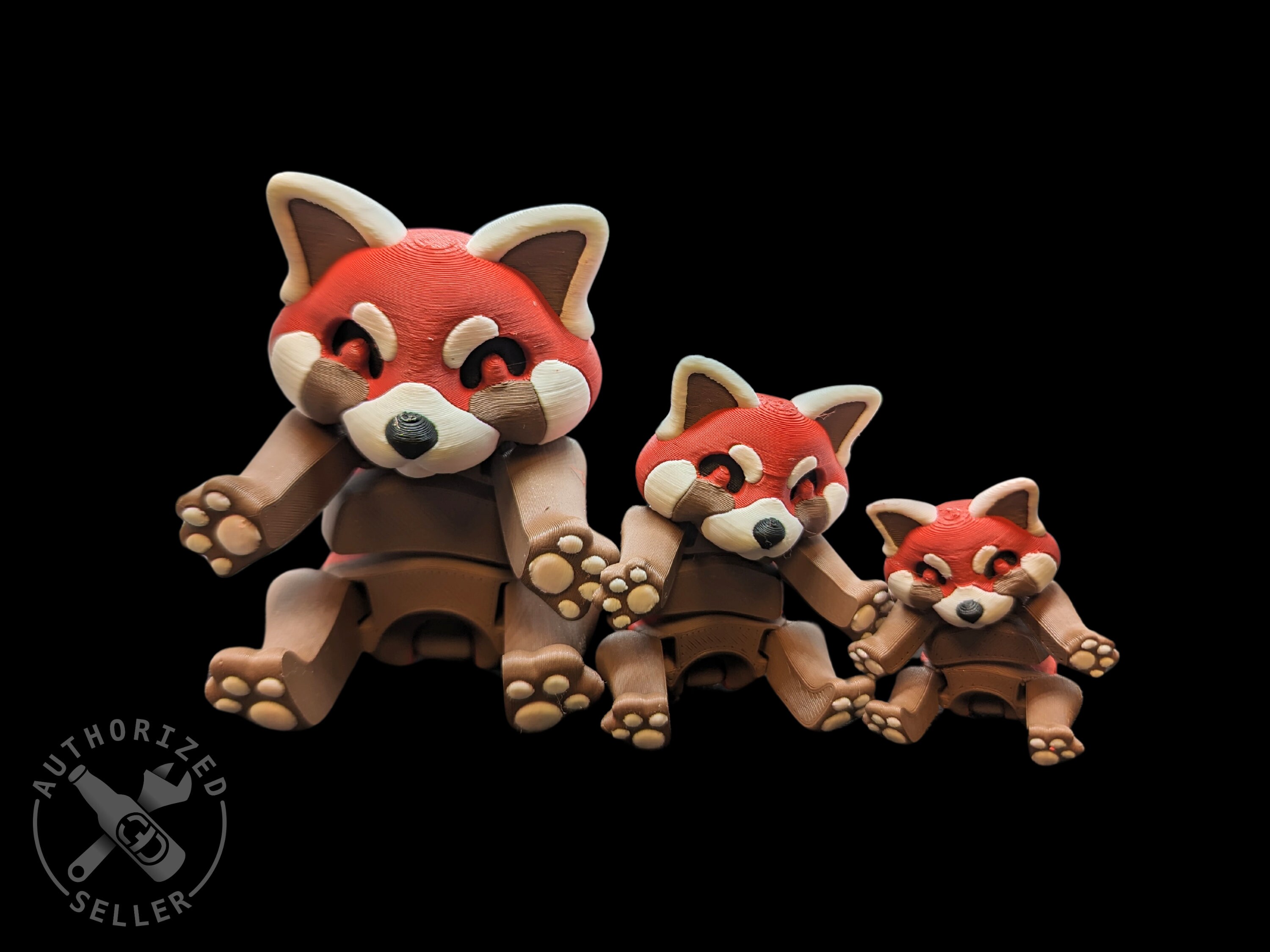 Articulated Red Panda 3d Print - Etsy