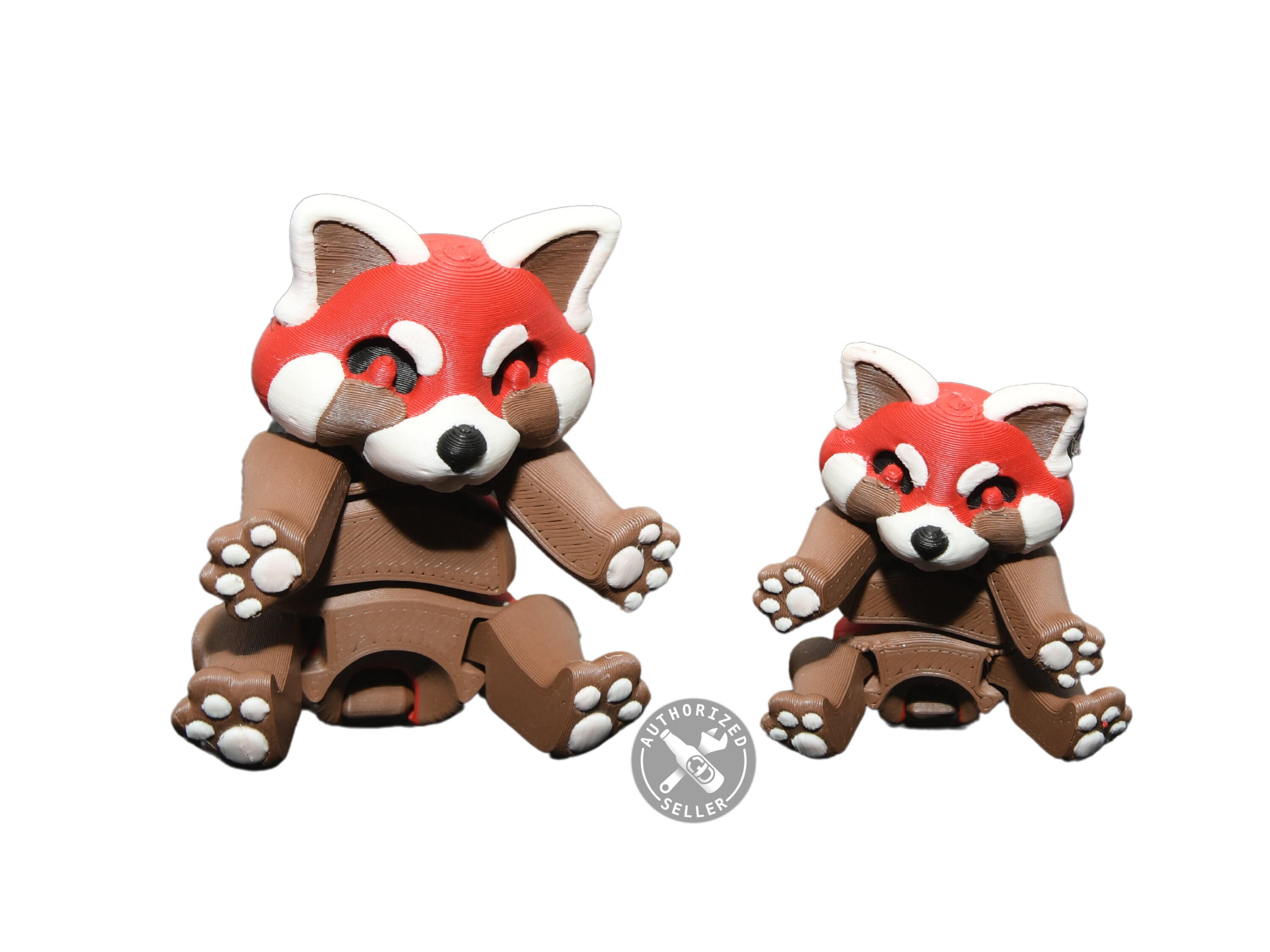 Articulated Red Panda 3d Print - Etsy