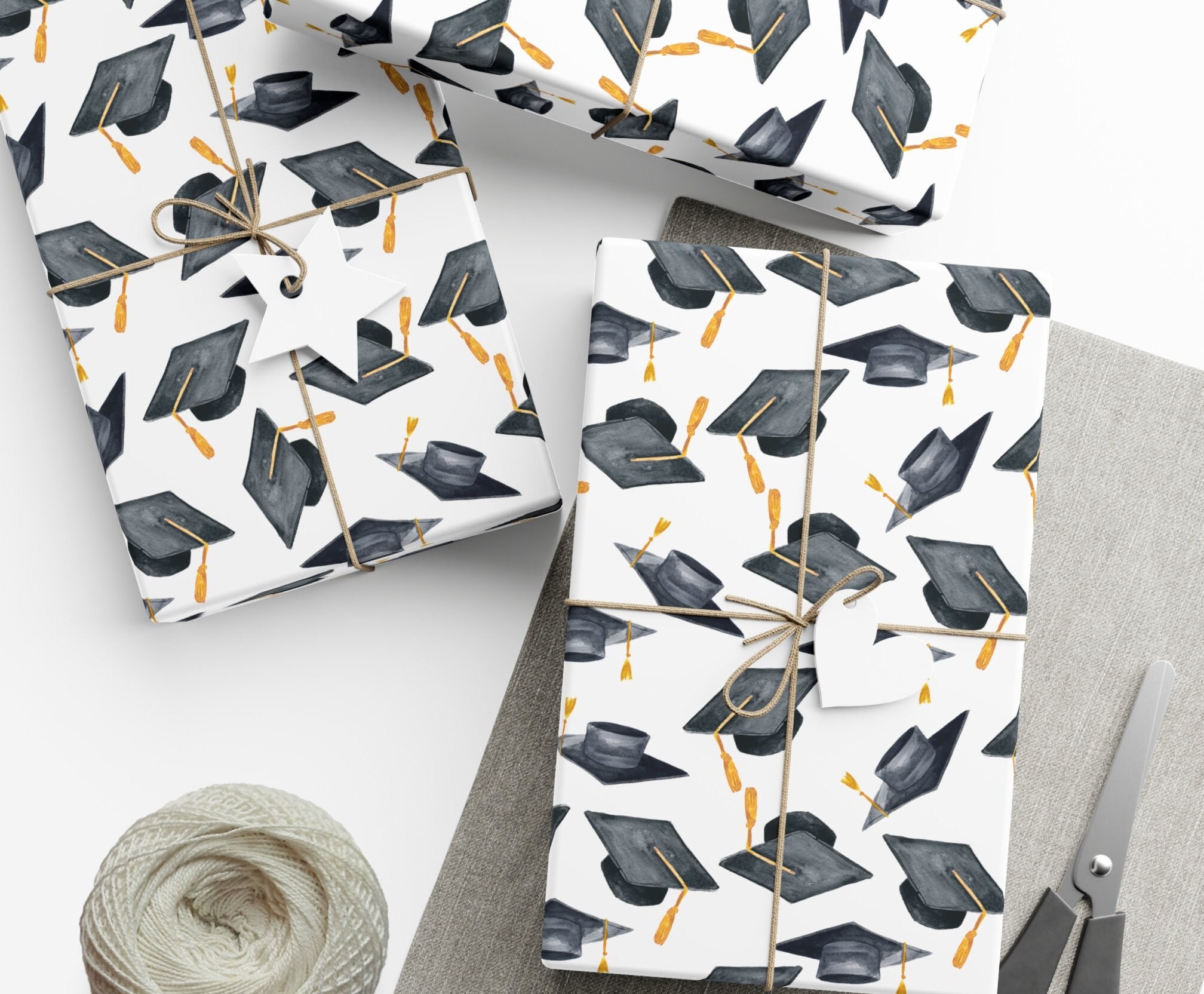Graduation Wrapping Paper, Class of 2024 Gift Wrap, Graduation Gift ...