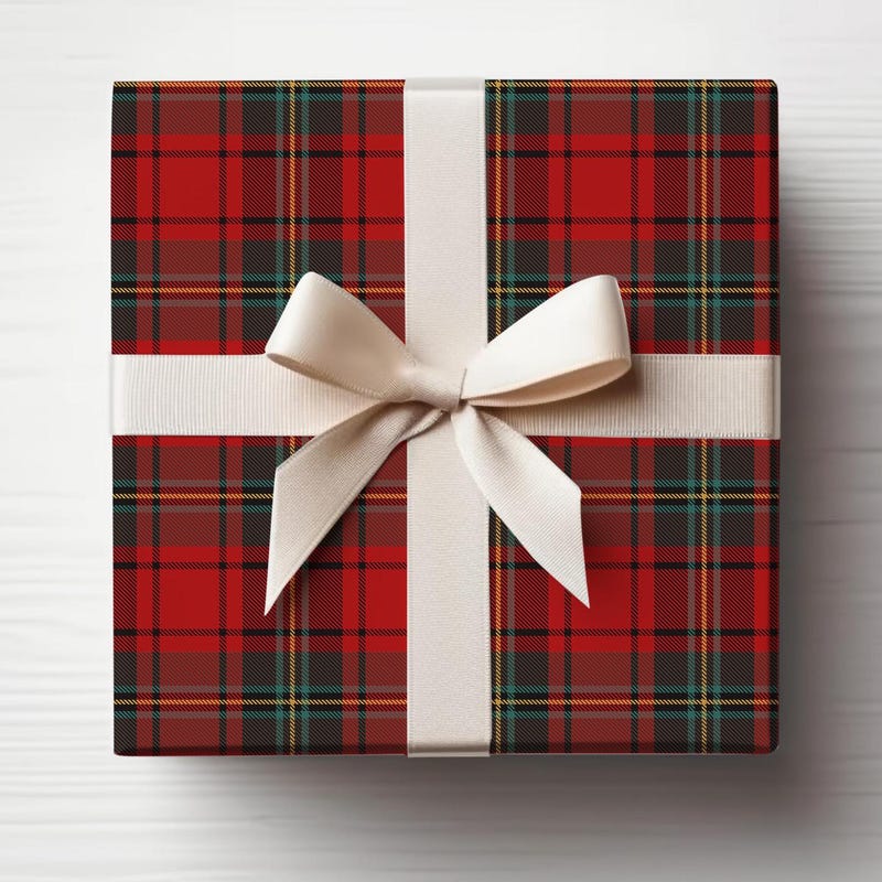 Tartan Paper - Etsy