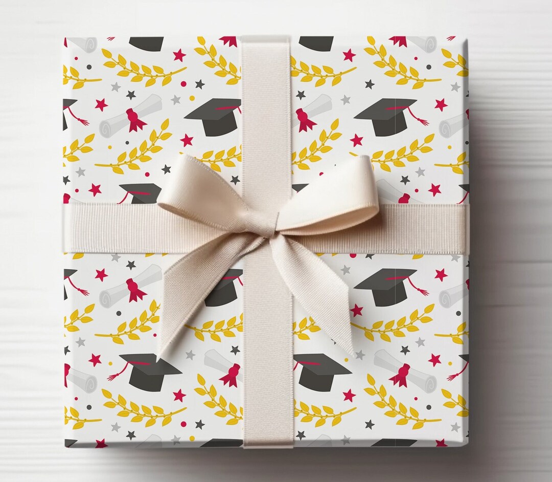 Graduation Wrapping Paper, Class of 2024 Gift Wrap, Graduation Gift ...