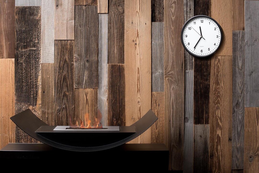 Vintage-holz 3D Reclaimed Wood Wall Cladding - Etsy