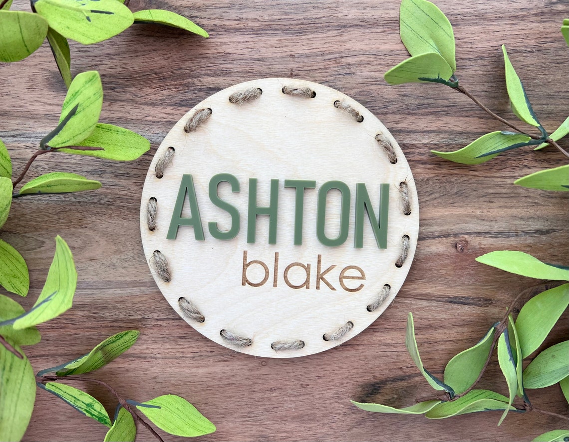 Baby Announcement Sign / Birth Announcement Sign / Birth Stat Sign ...
