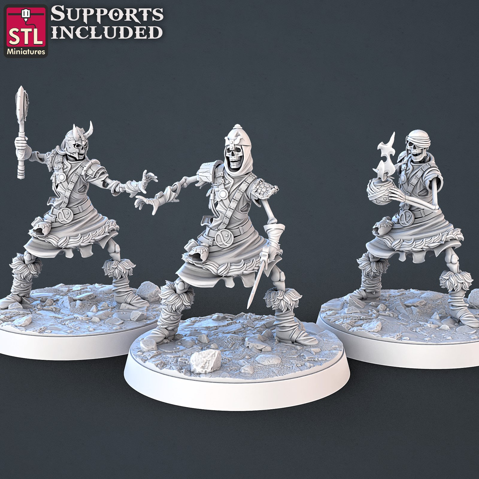 28mm RPG Skeleton Modular Set - Etsy