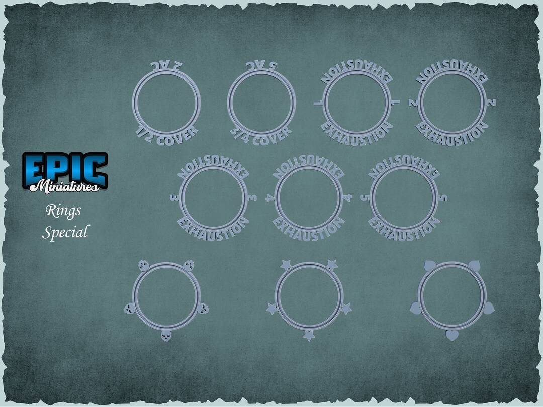 Ring Symbols Dungeon Master Tools - Etsy
