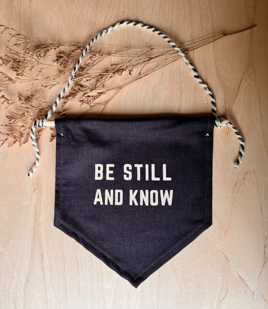 Be Still Banner - Etsy