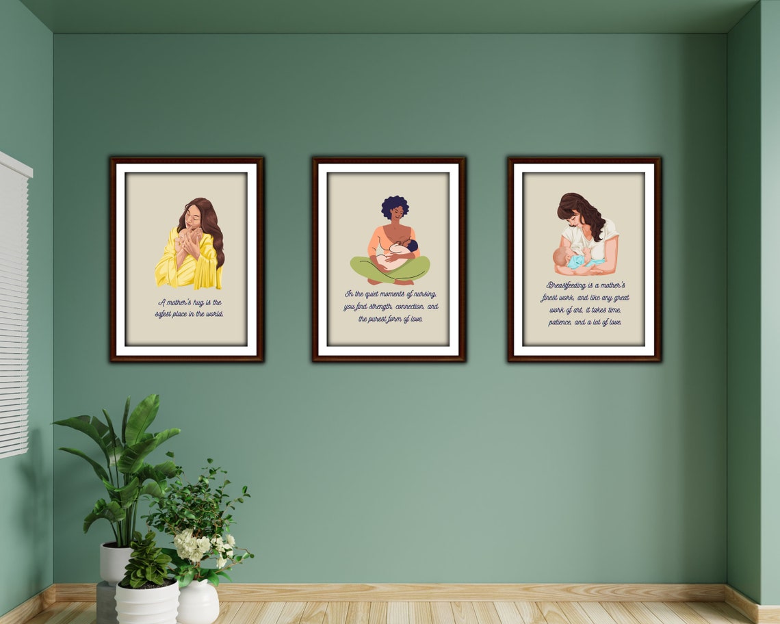 Lactation Wall Art, Inspirational and Motivational Quotes for ...