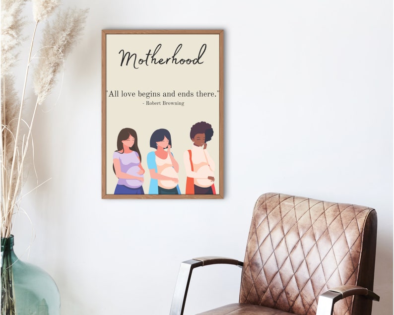 Mama Inspo, Motivational Wall Art, Print Instantly and Put up in Your ...