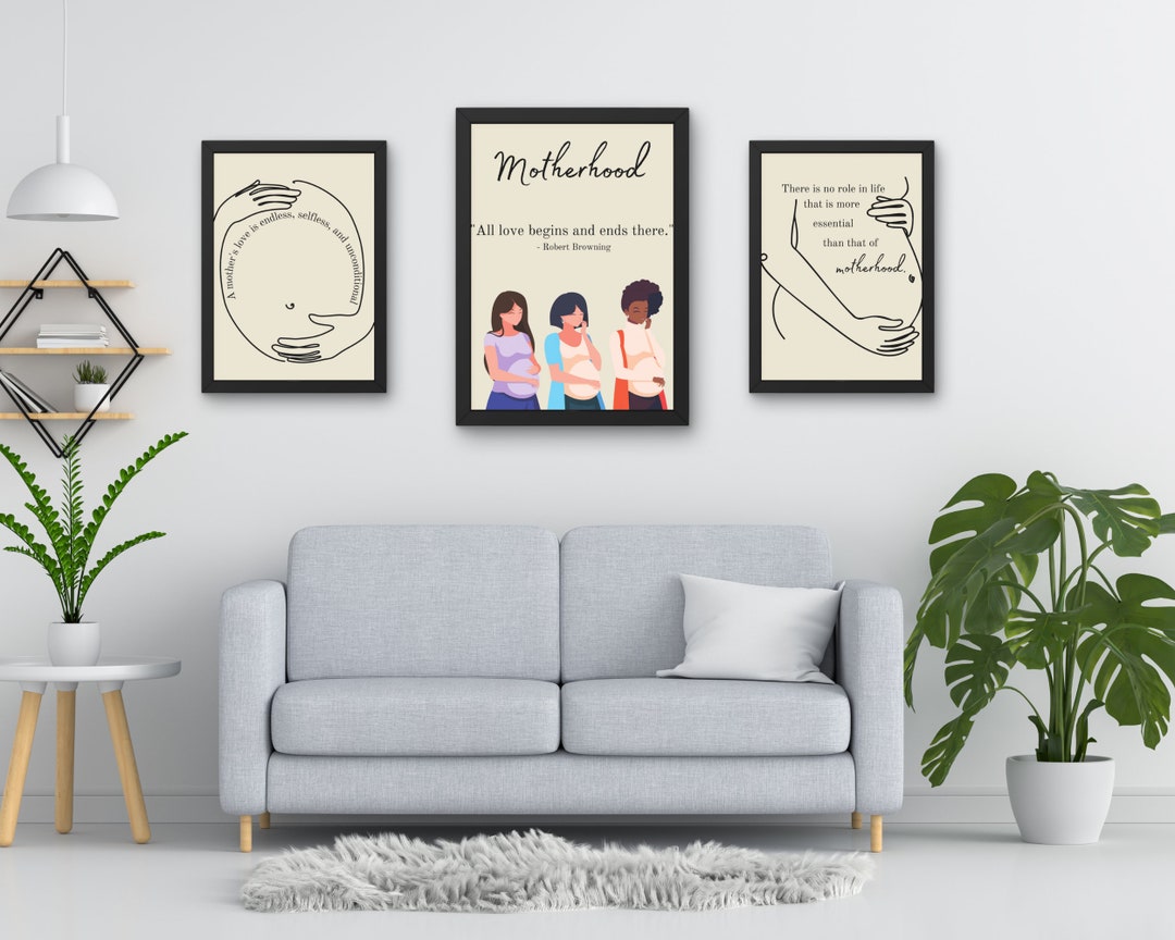 Mama Inspo, Motivational Wall Art, Print Instantly and Put up in Your ...