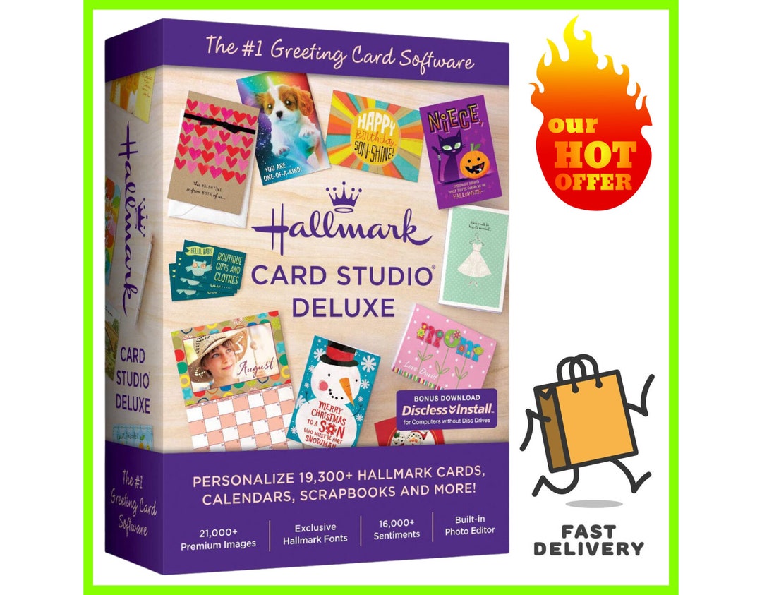 Hallmark Card Studio 2022 for Windows & Macos Create Custom - Etsy
