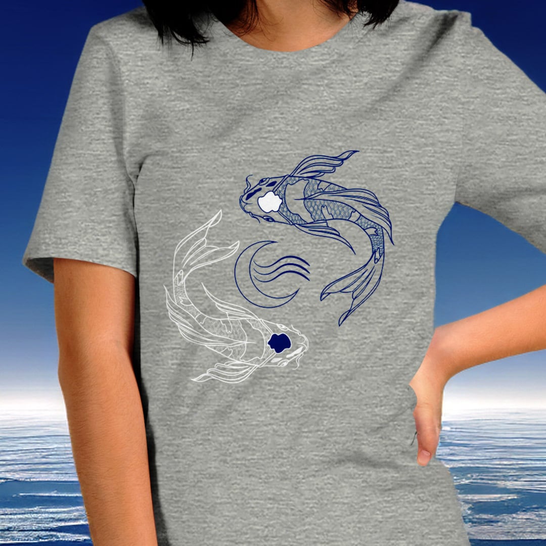 Avatar the Last Airbender Tui and La T-shirt | ATLA Ocean and Moon ...