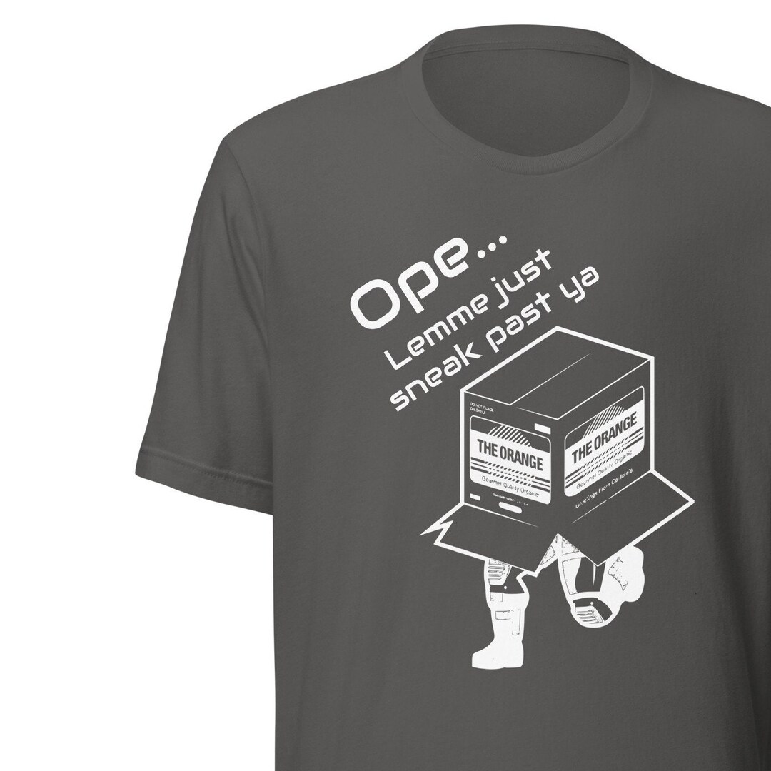 Solid Sneak: Metal Gear Solid T-shirt With 'ope, Lemme Sneak Right Past ...