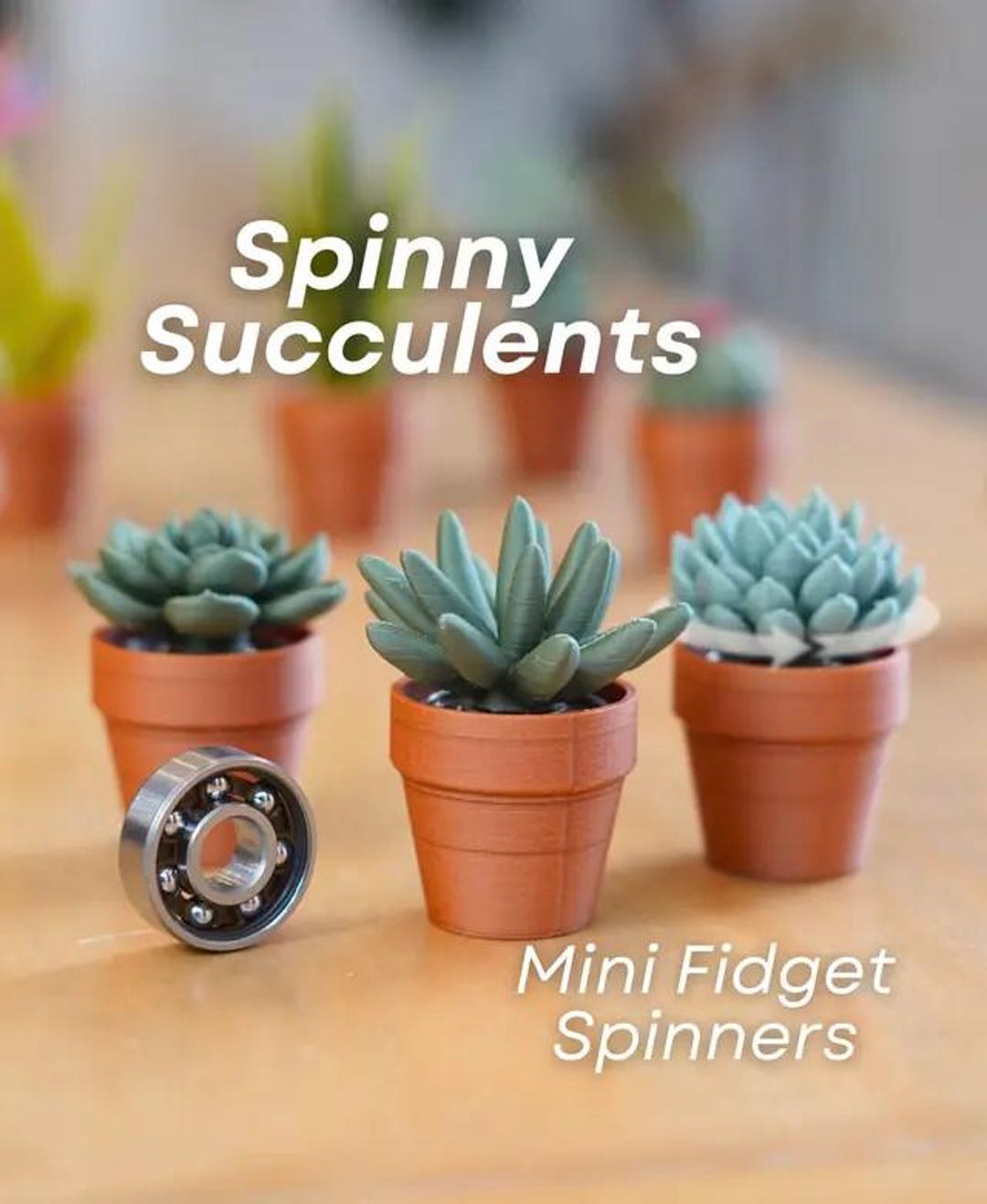 Twisting, Twirling Succulents | Spinning Sensory Plants | Fidget Set ...