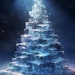 One-of-its-own-kind Christmas Tree AI Art, Digital Christmas Tree Art ...