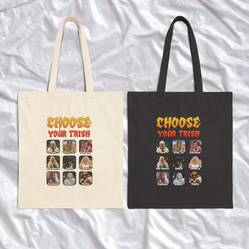 Choose Your Trish Tote Bag, Trisha Paytas X Mortal Kombat Meme Shopping ...