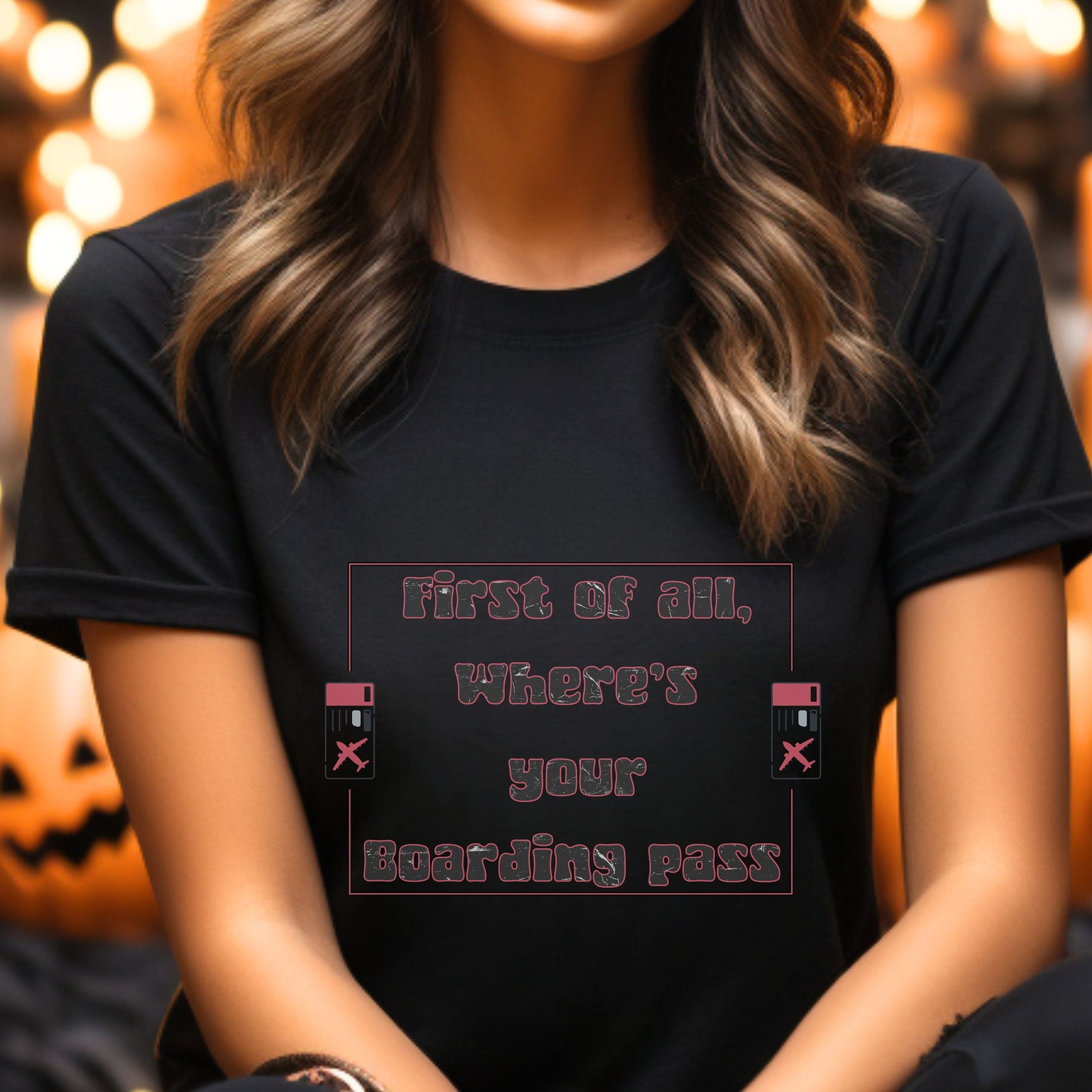 Pilot Tshirt Airplane Stewardess Gift for Her Aviation Shirt Funny ...