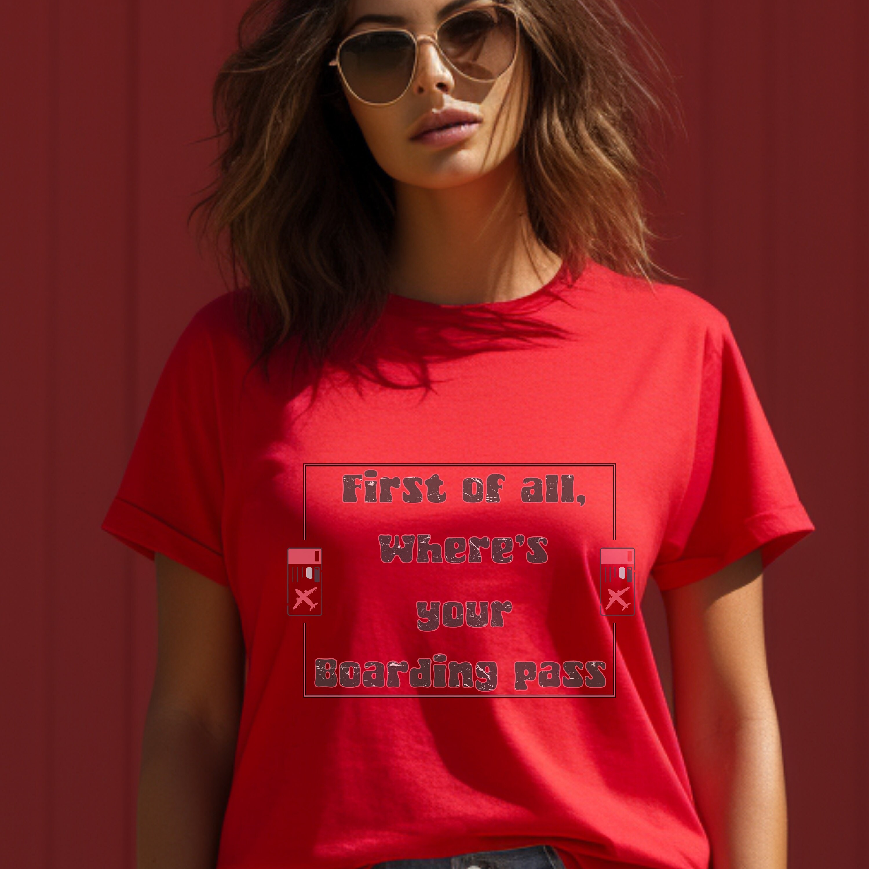Pilot Tshirt Airplane Stewardess Gift for Her Aviation Shirt Funny ...
