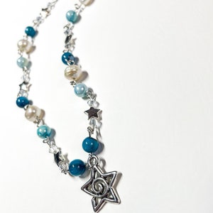 Handmade! Gojo Inspired Necklace. Satosugu - Etsy