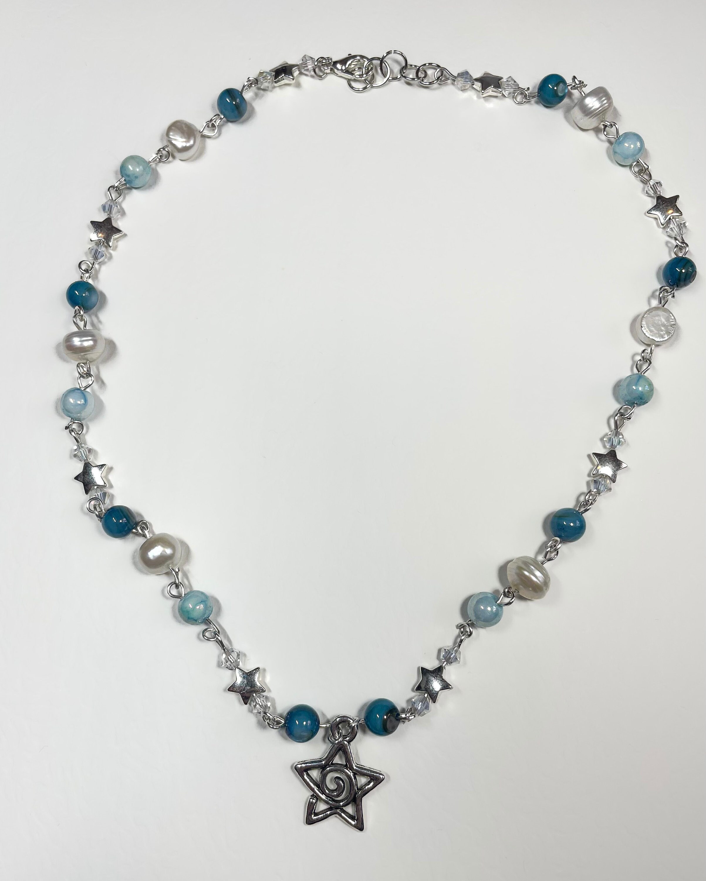 Handmade Gojo Inspired Necklace. Satosugu - Etsy