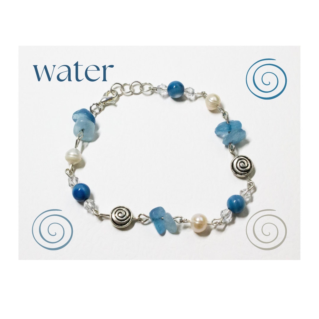 ATLA Themed Bracelets: Water, Fire, Earth, Air Elements - Etsy