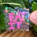 Eat It Magic Man Sticker - Adventure Time Holographic Decal - Etsy