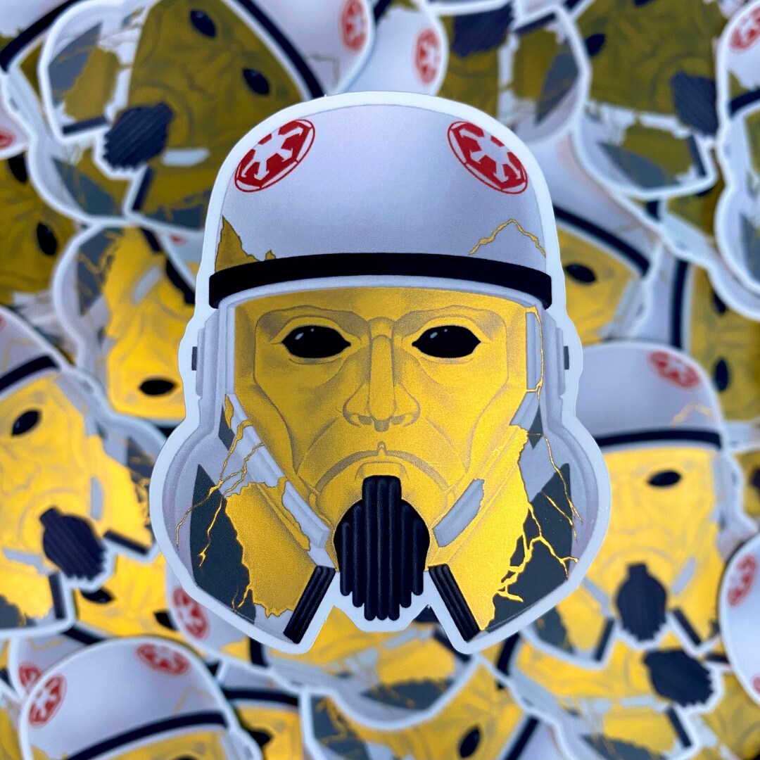 Metallic Captain Enoch Sticker, Night Trooper Sticker, Thrawn Sticker ...