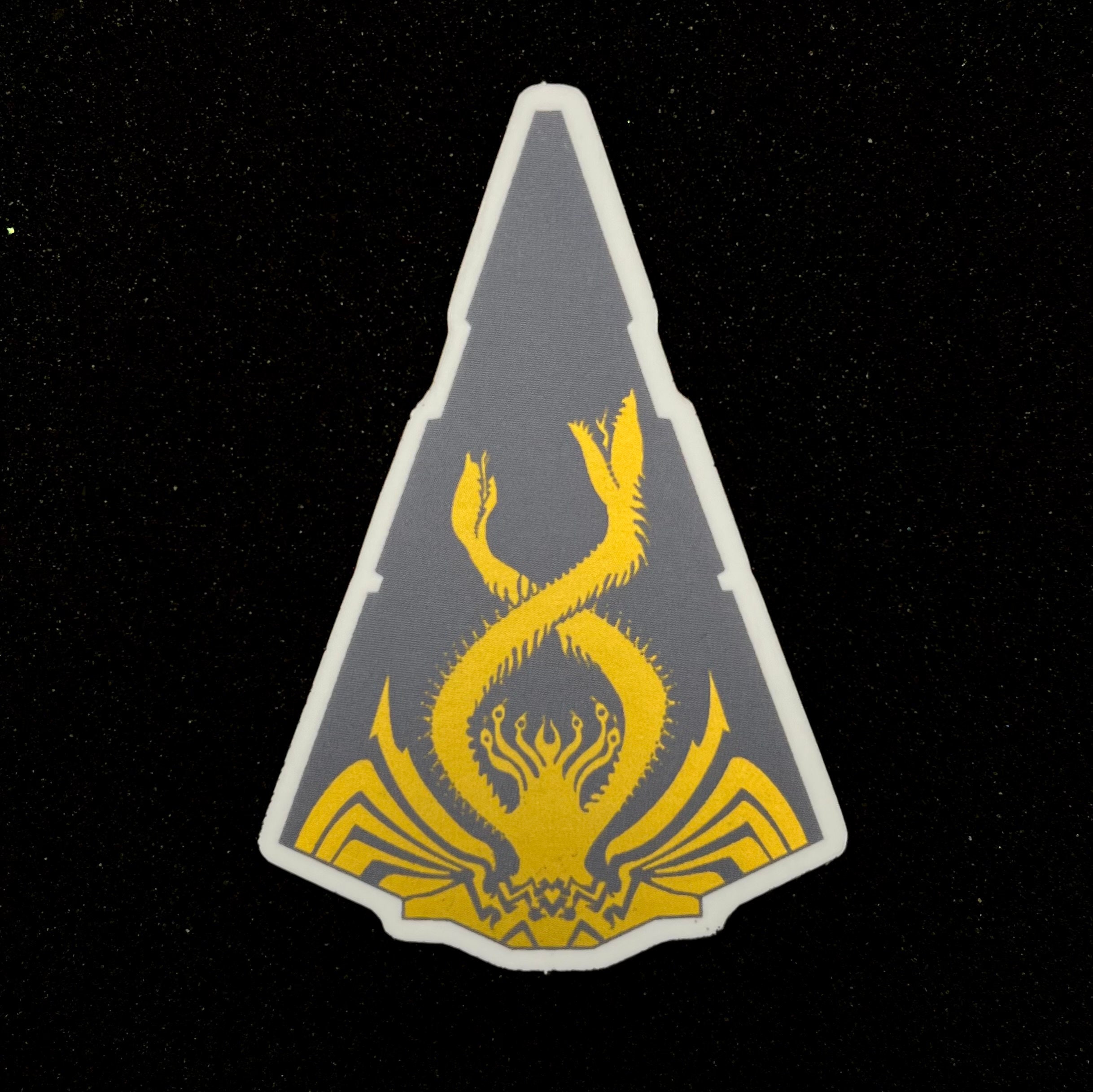 Metallic Gold Thrawn Chimaera Sticker Thrawn Sticker - Etsy