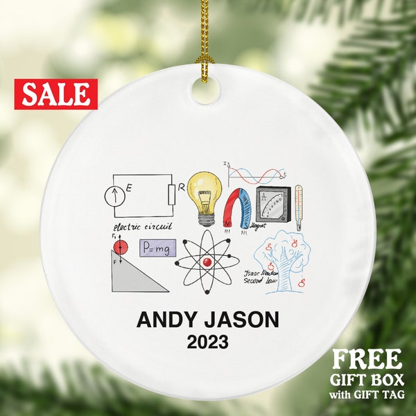 Physics Ornament - Etsy