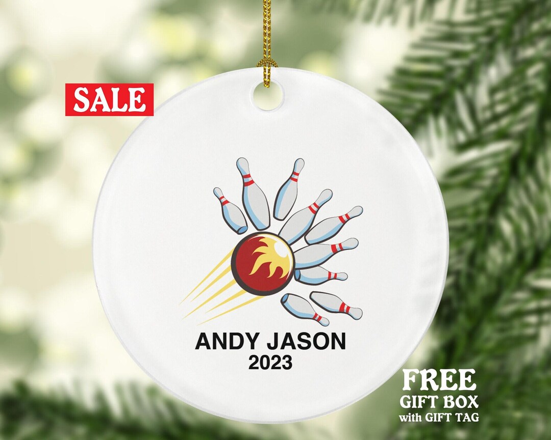 Personalized Bowling Keepsake, Strike Ball and Pin Decor to Bowlers ...