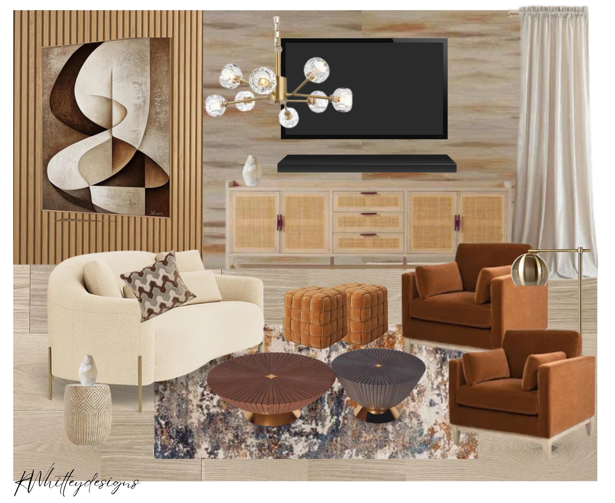 Made to Order Virtual Living Design Design Consultation E-design ...