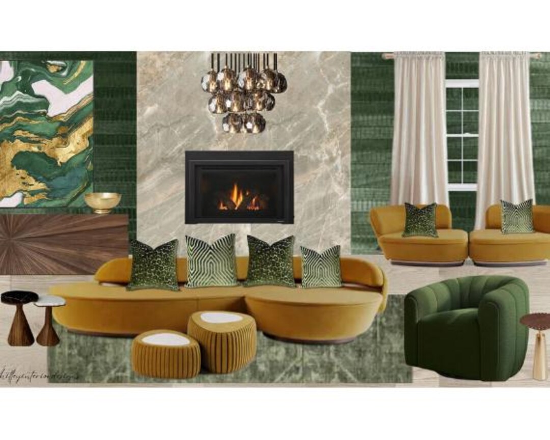 Custom Virtual Interior Design Room Design Home Design E-design ...