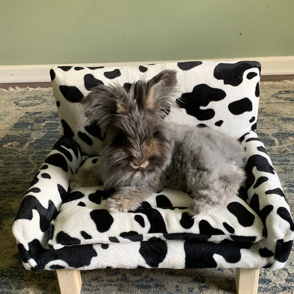 Rabbit Cushion - Etsy