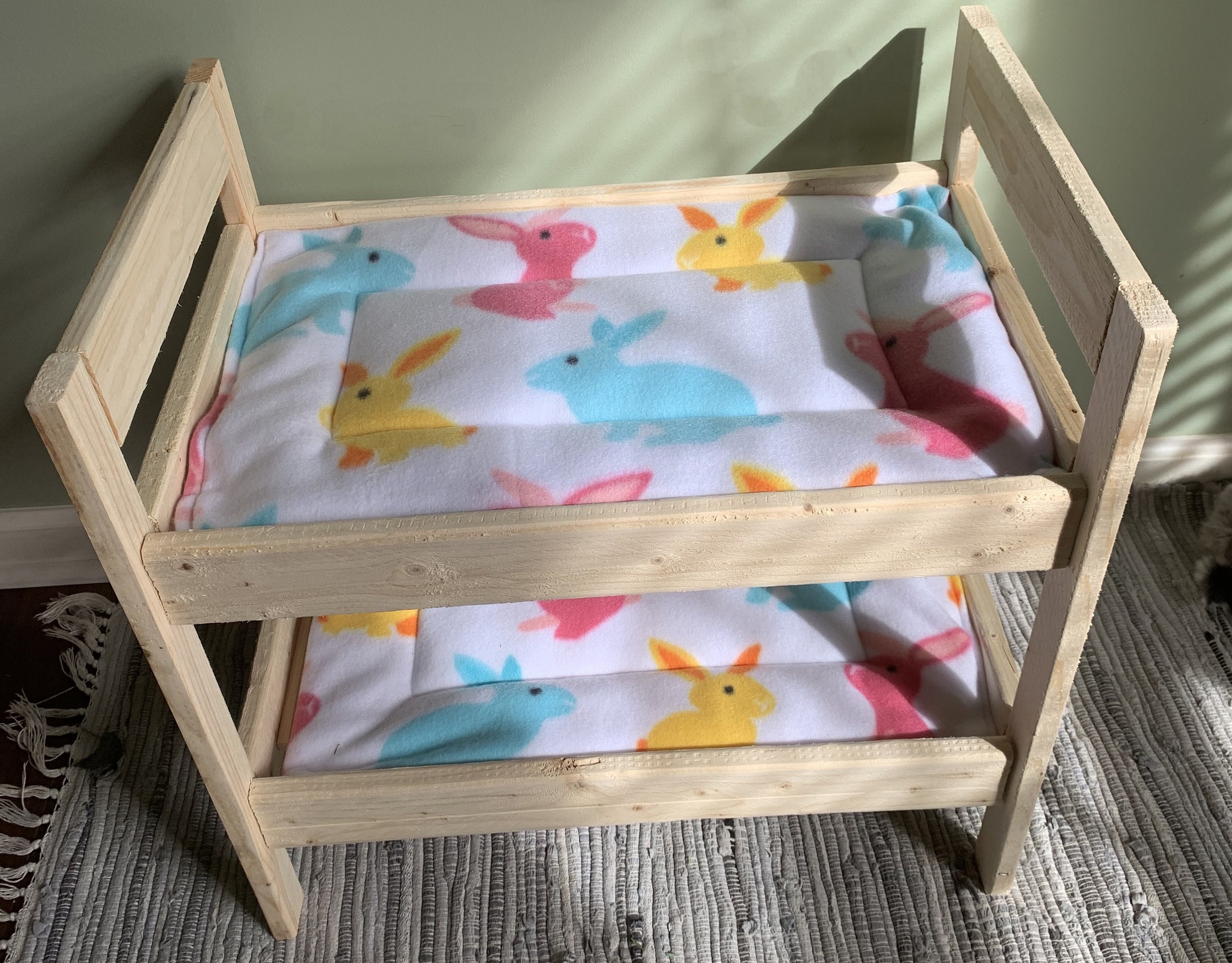 Cute Bunk Bed for Bunny Rabbits - Etsy