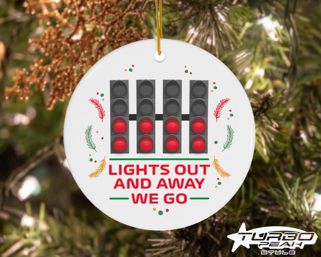 Formula 1 Christmas Ornaments F1 Christmas Ornaments Lights Out and ...