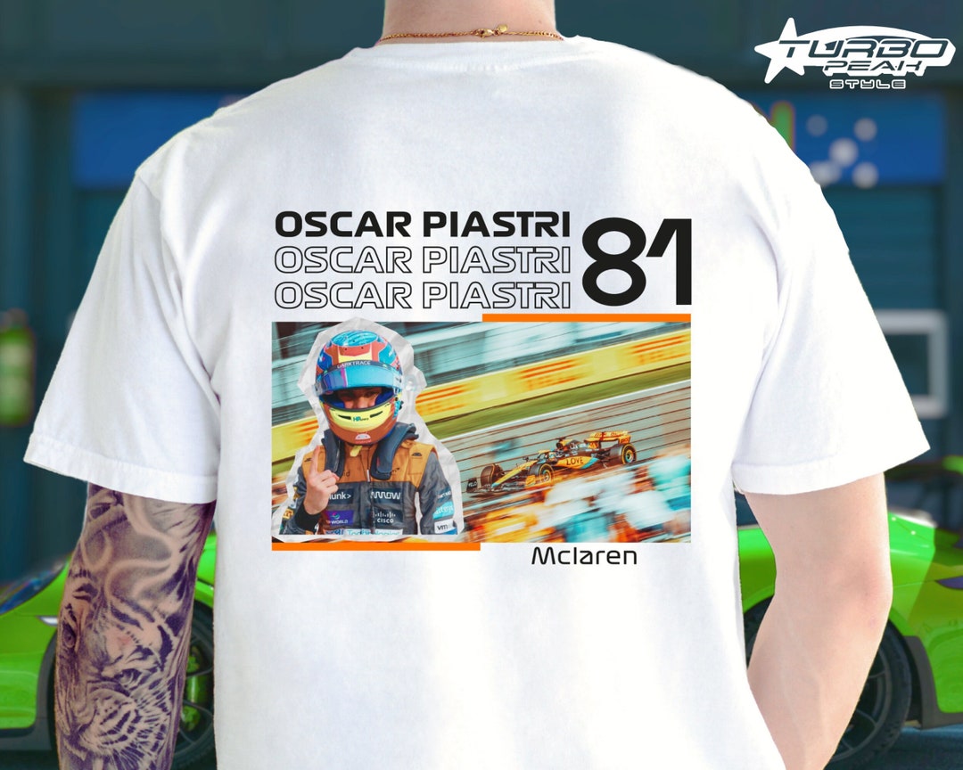 Oscar Piastri the Eras Tour Unisex Softstyle Shirtformula One Tee Oscar ...