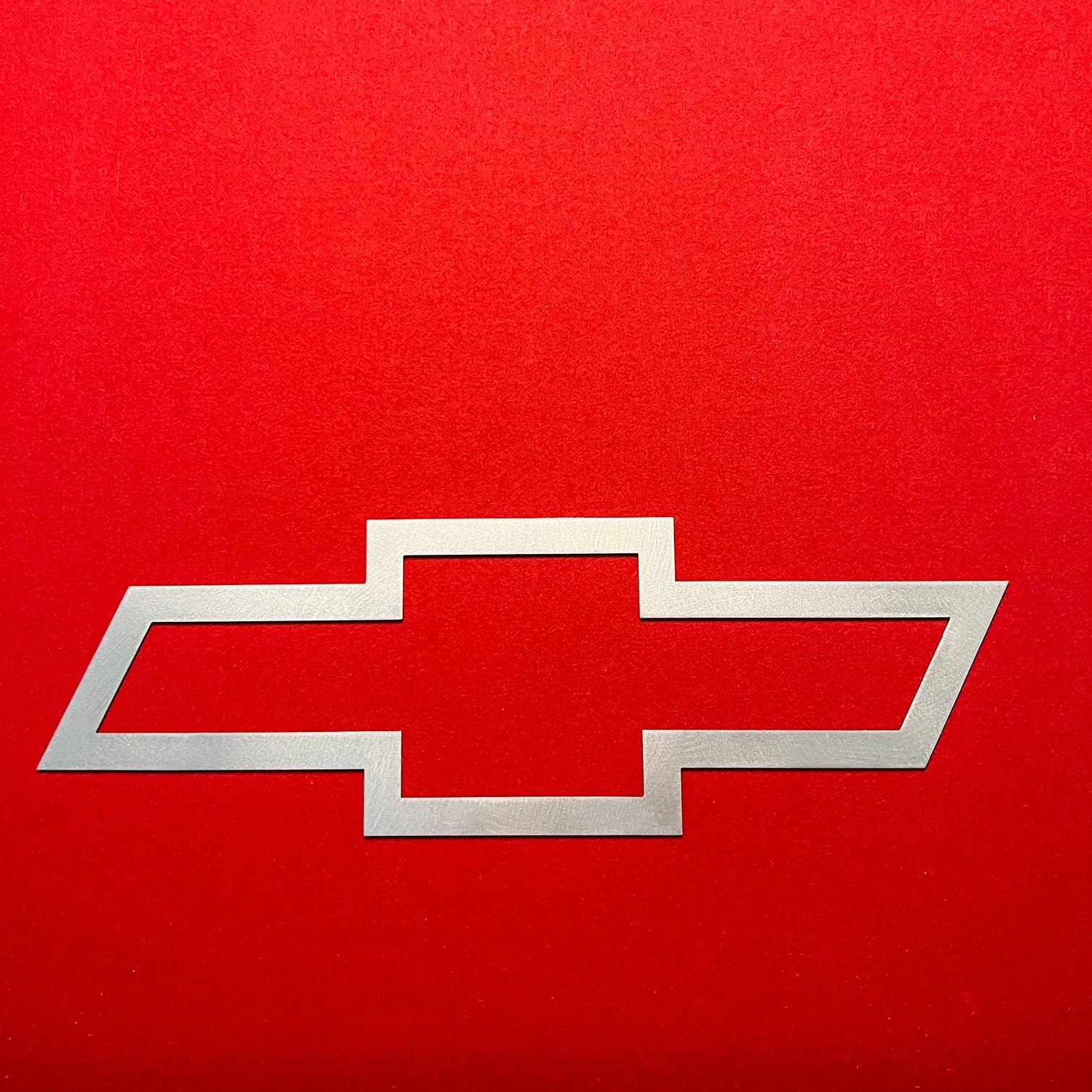 Chevy Bow Tie Metal Sign - Etsy