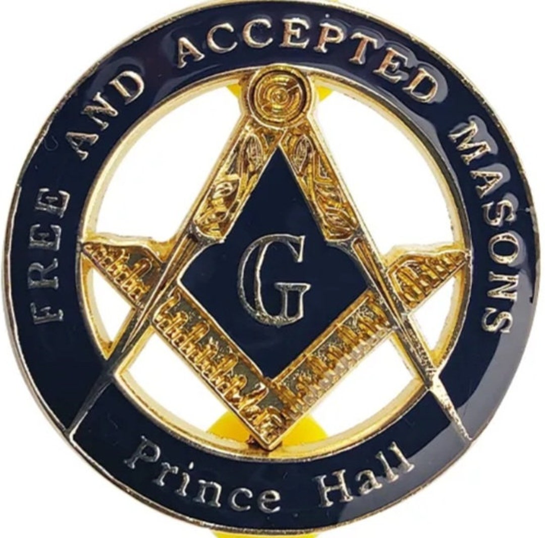 Prince Hall Masonic Fraternity Crest Lapel Pin - Etsy