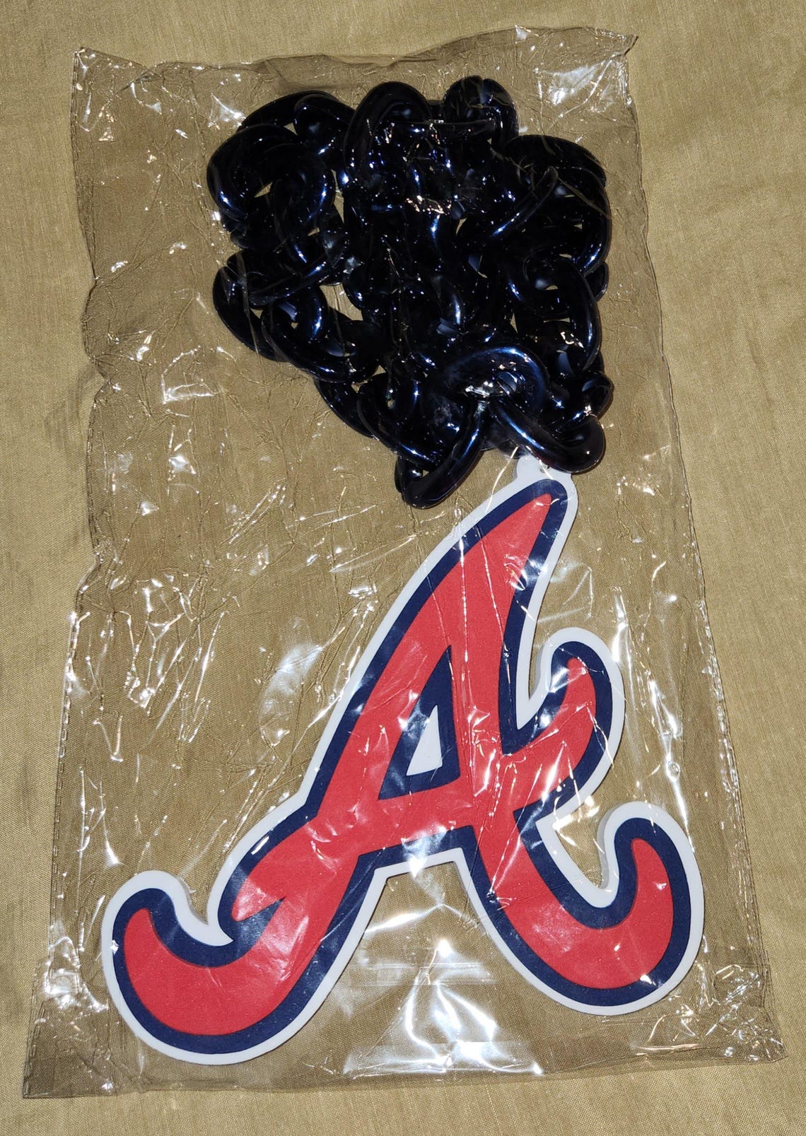 Atlanta Braves 3D Foam Fan Chain MLB New Reynaldo Lopez Ronald Acuña Jr ...