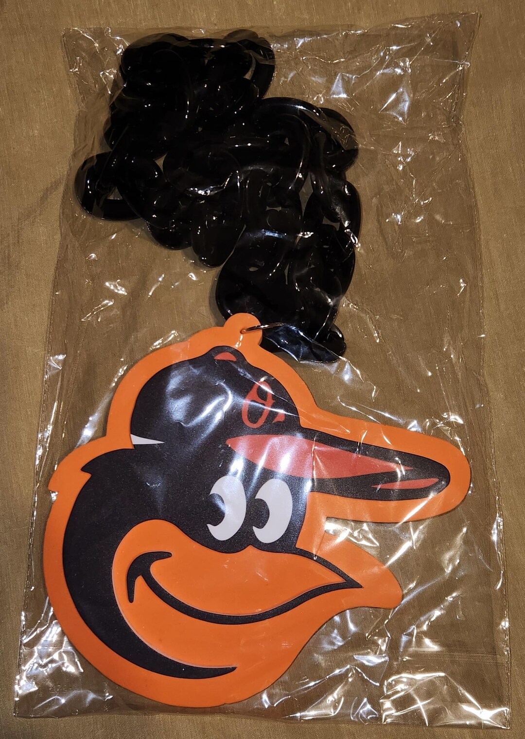 Baltimore Orioles 3D Logo Foam Fan Chain MLB New Corbin Burnes Gunnar ...