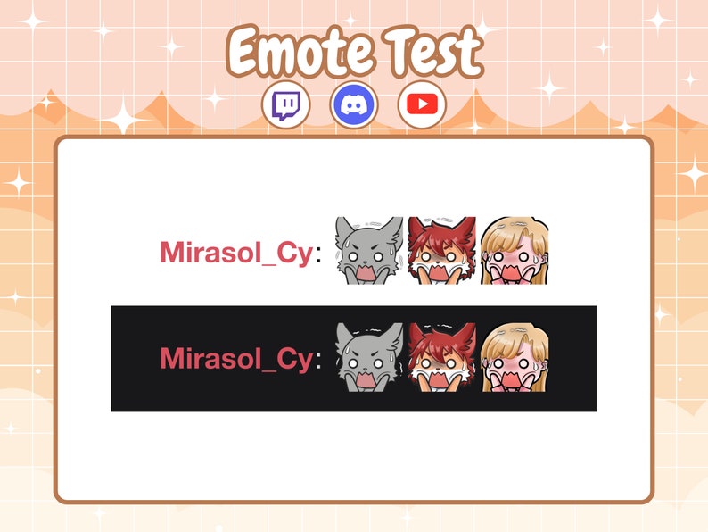 Custom High Quality Twitch Emotes Furry Twitch Discord Etsy