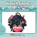 Ken Takakura Emotes, Okarun Twitch, Discord, Youtube Emotes, Cool ...