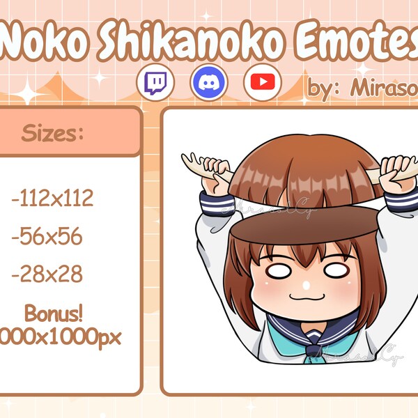 Shikanoko Stickers - Etsy