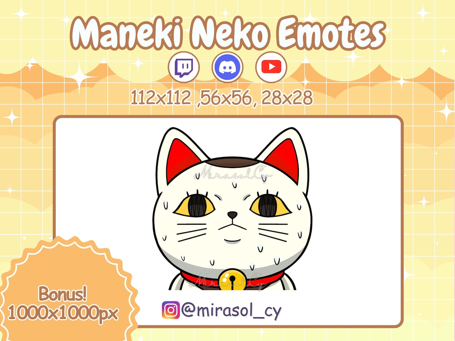 Nervous Turbo Granny Emotes, Maneki Neko Twitch, Discord, Youtube ...