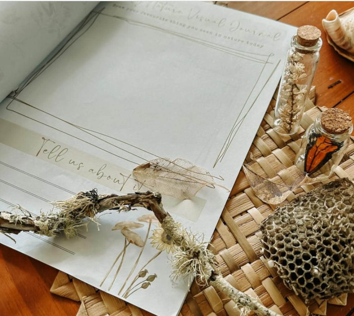 Kids Nature Journal | Printable Nature Study Workbook | Outdoor ...