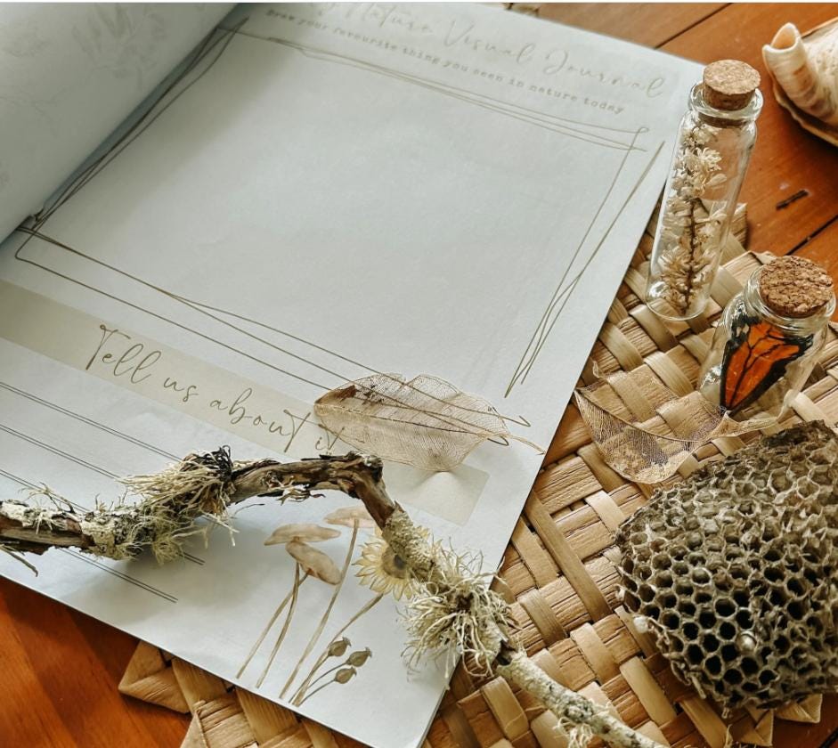 Kids Nature Journal | Printable Nature Study Workbook | Outdoor ...