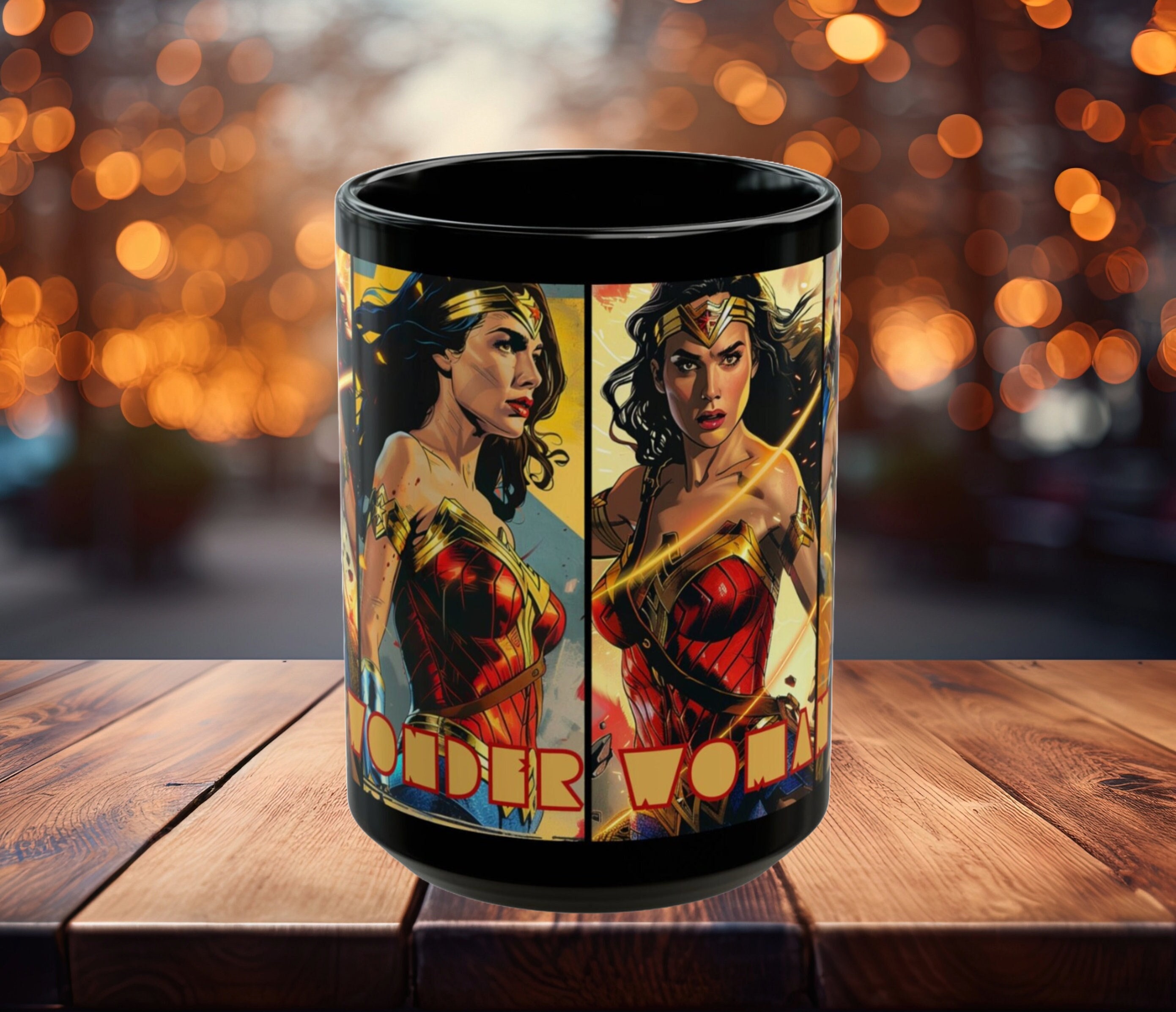 Wonder Woman, 15 Oz Coffee Mug, Wonder Woman Cups, DC Comics, Wonder ...