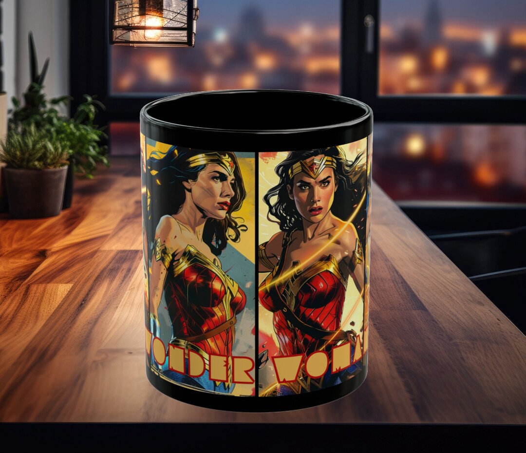 Wonder Woman, Coffee Mugs, Wonder Woman Cups, DC Comics, Wonder Woman ...