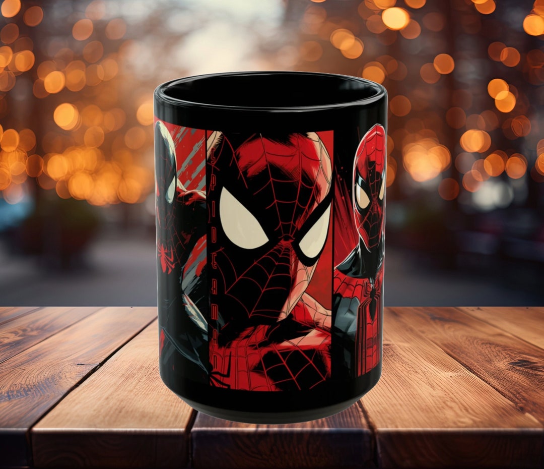 Spiderman, 15 Oz Mug, Spiderman Mugs, Coffee Mugs, Spiderman Gifts ...