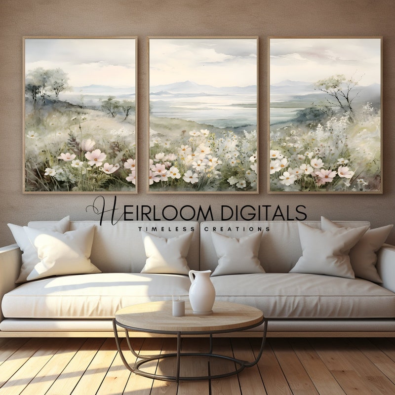 Landscape Triptych - Etsy